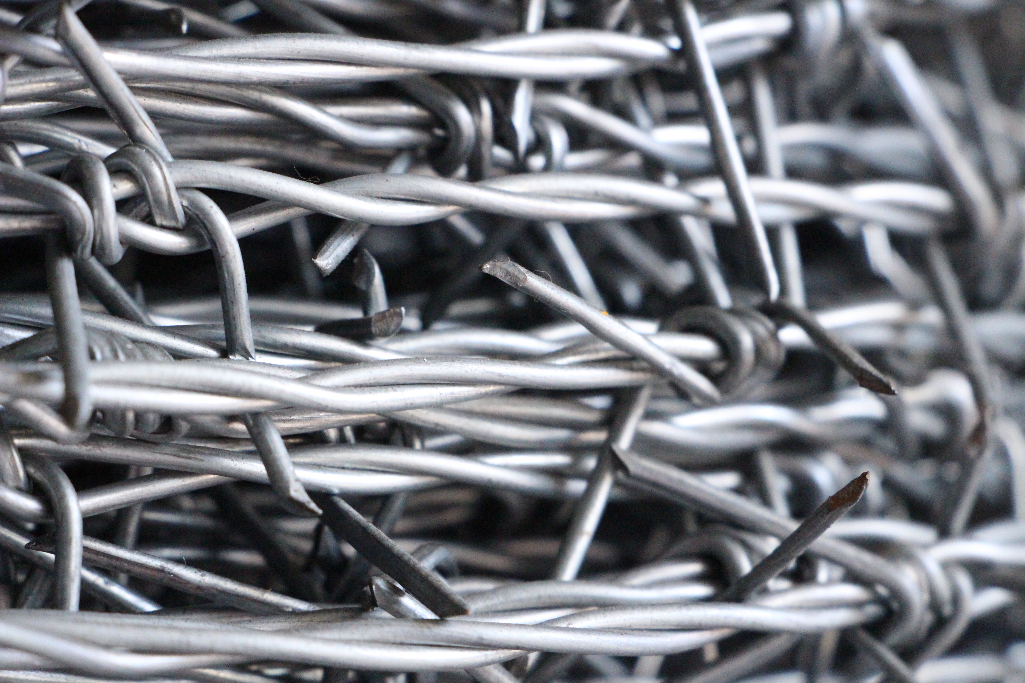Galvanized Barbed Wire No.13 | OneStockHome
