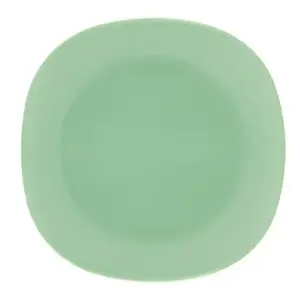 จานเมลามีนเหลี่ยม 9 นิ้ว KECH NEW WAVE สีเขียว ราคาถูก | OneStockHome