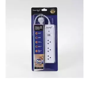 รางปลั๊ก 1 สวิทซ์ 3 ช่อง 3 เมตร รุ่น PS-303 PM ราคาถูก | OneStockHome