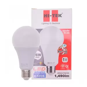 หลอดไฟ LED E27 16 วัตต์ มวยไทย (Day Light) HI-TEK | OneStockHome