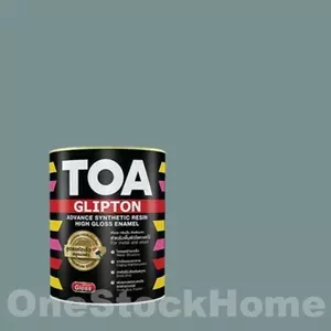 TOA 686 สีน้ำมัน TOA GLIPTON สีเทา 1แกลลอน | OneStockHome