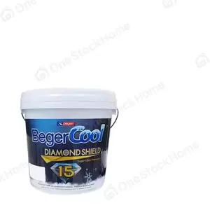 สีน้ำทาภายนอก BEGERCOOL DIAMONDSHIELD 15 BASE C | OneStockHome