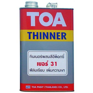 ทินเนอร์ TOA #31 1/4GL ราคาถูก ส่งทั่วไทย | OneStockHome