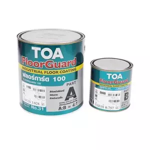 TOA 1100 สีอุตสาหกรรม TOA FLOORGUARD 101 PART A+B สีขาว | OneStockHome