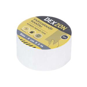 เทปกาวซ่อมมุ้ง แบบม้วน DEXZON 5cmX2m BK ราคาถูก | OneStockHome