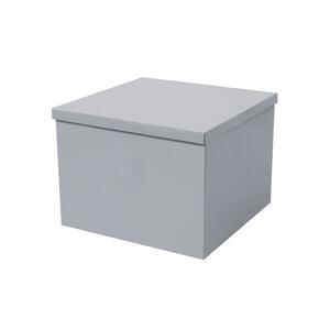 กล่องพักสาย Pull Box 8"x8"x6" สีเทา ราคาถูก ส่งทั่วไทย | OneStockHome