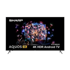 แอลอีดีทีวี 75" SHARP 4T-C75EK2X (1220382) ราคาถูก | OneStockHome