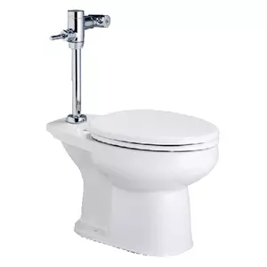 สุขภัณฑ์ฟลัชวาล์ว COTTO C1441 ชารอน(S) พร้อมฝา C90055 | OneStockHome