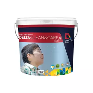สีทาภายใน DELTA CLEAN&CARE MATT BASE D 2.5แกลลอน | OneStockHome