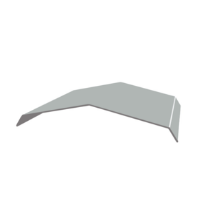 Ridge Capping Type 3 Metal Sheet Zincalume Girth 610 | OneStockHome