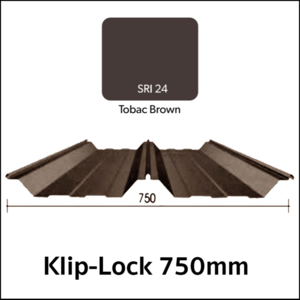 Bluescope Klip Lock V-750 Metal Sheet Bluescope Klip | OneStockHome