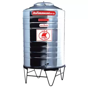 ถังเก็บน้ำแสตนเลส JRM-F 300 ลิตร ก้นเรียบ ตราเรือใบ | OneStockHome