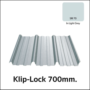 Metal Sheet Bluescope KL 700 CB In Light Grey | OneStockHome