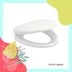 ฝารองนั่งแบบ COTTO C90055 Round Bowl (Soft Close) | OneStockHome