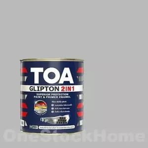 จำหน่าย TOA GFGREY สีน้ำมัน TOA GLIPTON 2IN1 ชนิดด้าน | OneStockHome