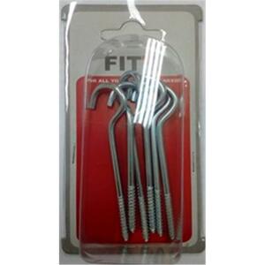 สกรูหัวห่วงตัวซี DEXZON 5X70 มม. แพ็ก 5 ชิ้น ราคาถูก | OneStockHome