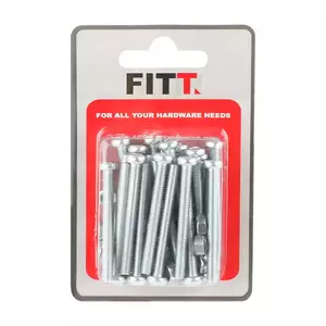 สกรูเกลียวมิลพร้อมน็อต JP DEXZON 5X45 มม. แพ็ก 25 ชิ้น | OneStockHome