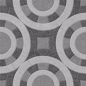 SOSUCO Floor Tile SA-DN 40x40 CAVE CANYON-GREY (A) | OneStockHome