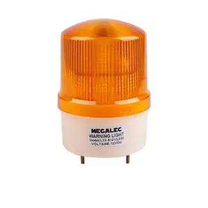 ไฟหมุน 5 นิ้ว LED 12 โวลต์ รุ่น LTE5121 สีเหลือง | OneStockHome