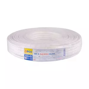สายไฟ VAF-G BCC 2x2.5/2.5 SQ.MM 100M.ขาว ราคาถูก | OneStockHome