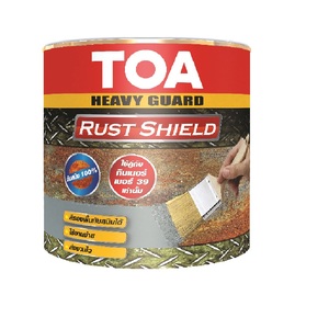 สีรองพื้นโลหะ TOA RUSTSHIELD สีเทา 1/4แกลลอน ราคาถูก | OneStockHome