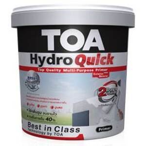 สีรองพื้นอเนกประสงค์ TOA HYDRO QUICK 15ลิตร ราคาถูก | OneStockHome