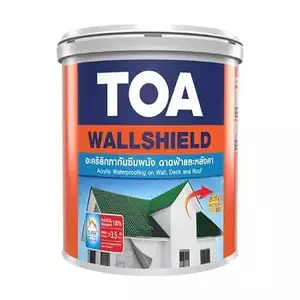 อะคริลิกทากันซึมผนัง ดาดฟ้าและหลังคา TOA WALLSHIELD 4 | OneStockHome