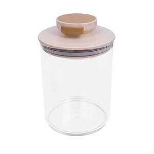 ขวดโหลแก้วฝาดึง 0.7 ลิตร HAPPY WARE สีน้ำตาล ราคาถูก | OneStockHome