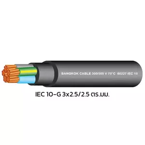 สายไฟ IEC 10-G 3x2.5/2.5 ตร.มม. BCC ราคาถูก | OneStockHome