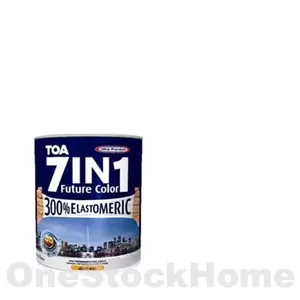 สีทาภายนอก TOA 7IN1 BASE B ชนิดกึ่งเงา 10ลิตร ราคาถูก | OneStockHome