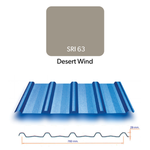 Metal Sheet Lysaght Trimdek® Desert Wind Colorbond | OneStockHome