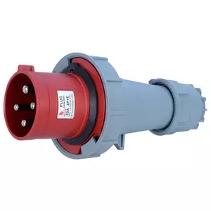 พาวเวอร์ปลั๊ก ตัวผู้ 3 สาย 4 ขา 125A รุ่น P2-0442-6h | OneStockHome