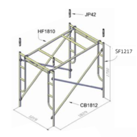 Standard Scaffolding Set 9 pieces Best Price | OneStockHome