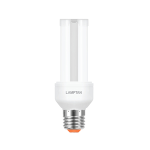 หลอดไฟ LED COMPACT U-Type 9.5W WARM WHITE E27 LAMPTAN | OneStockHome